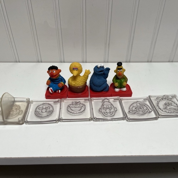Sesame Street | Toys | Y2k Vintage Stampos Sesame Street Stamp Stamper ...